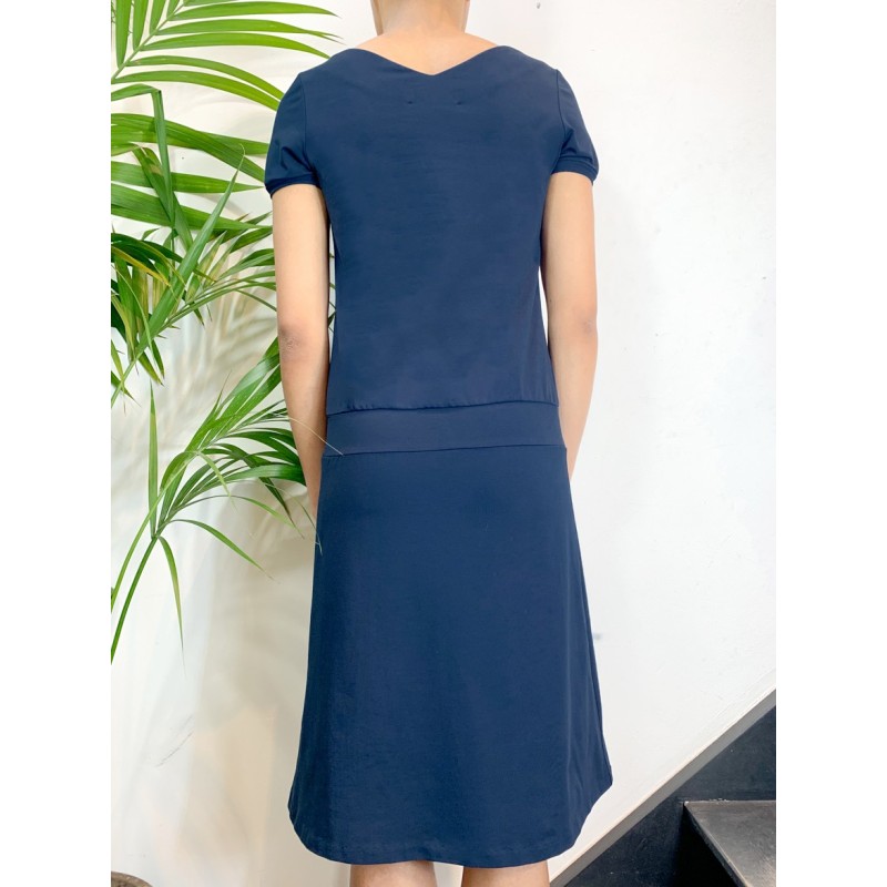 Navy Carol Dress